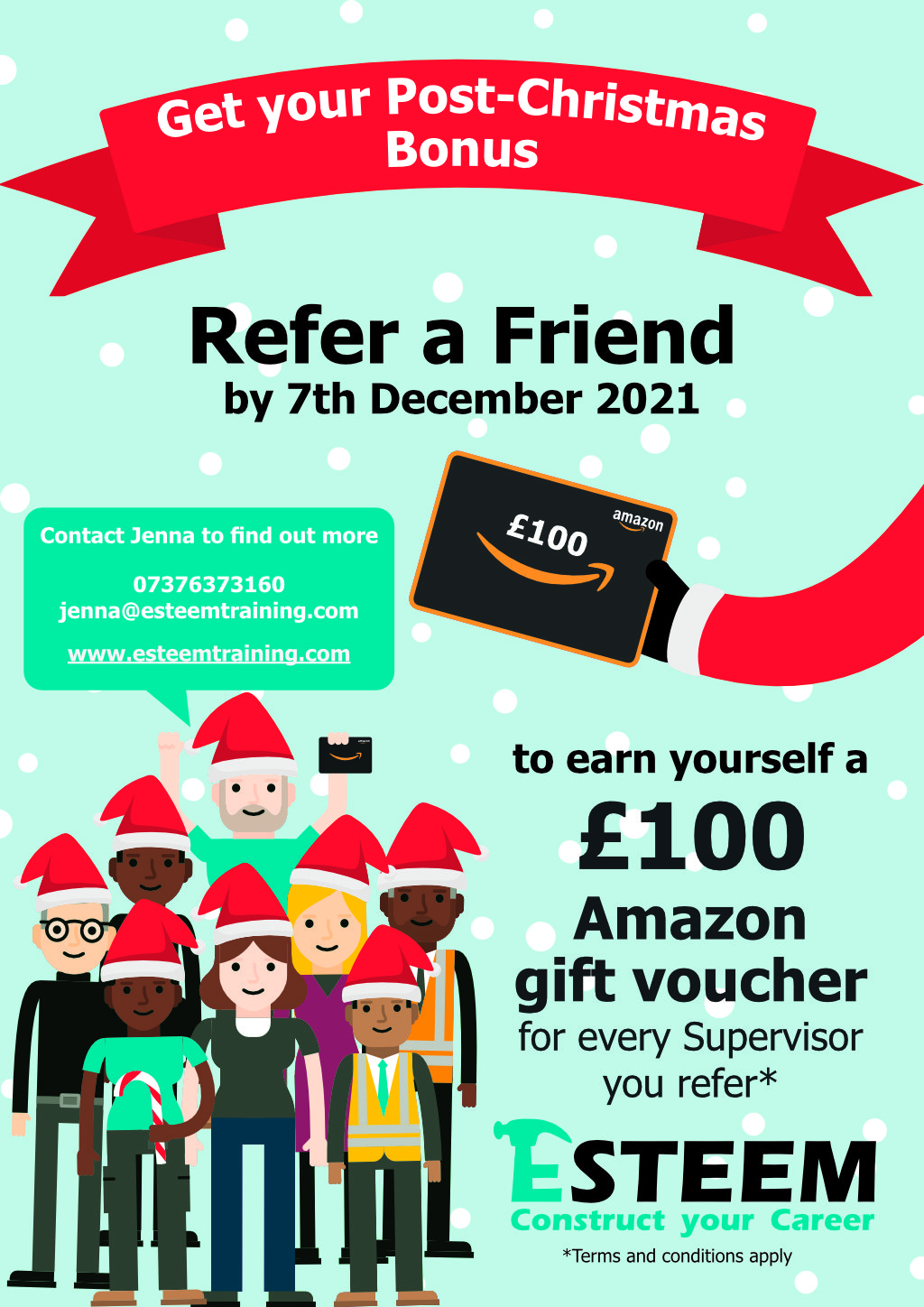 Christmas Refer a Friend - Esteem